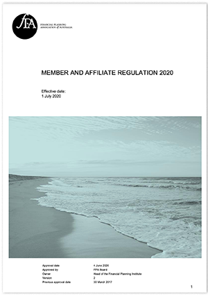 Member and Affiliate Regulation